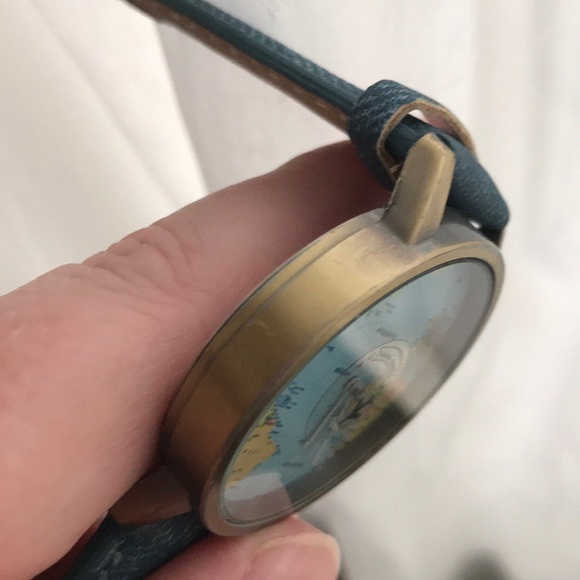 Accessories | World Map Watch With Scratch Off Wall Map | Poshmark